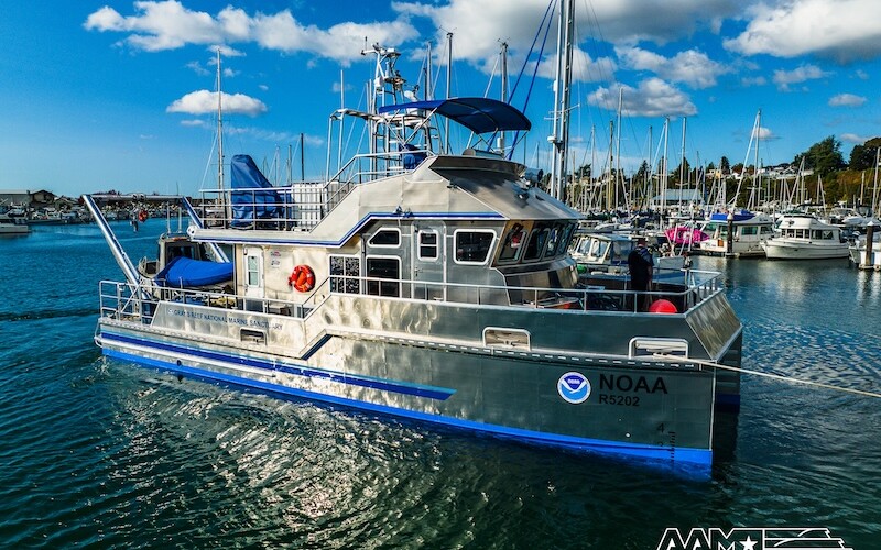 All American launches NOAA research vessel | WorkBoat